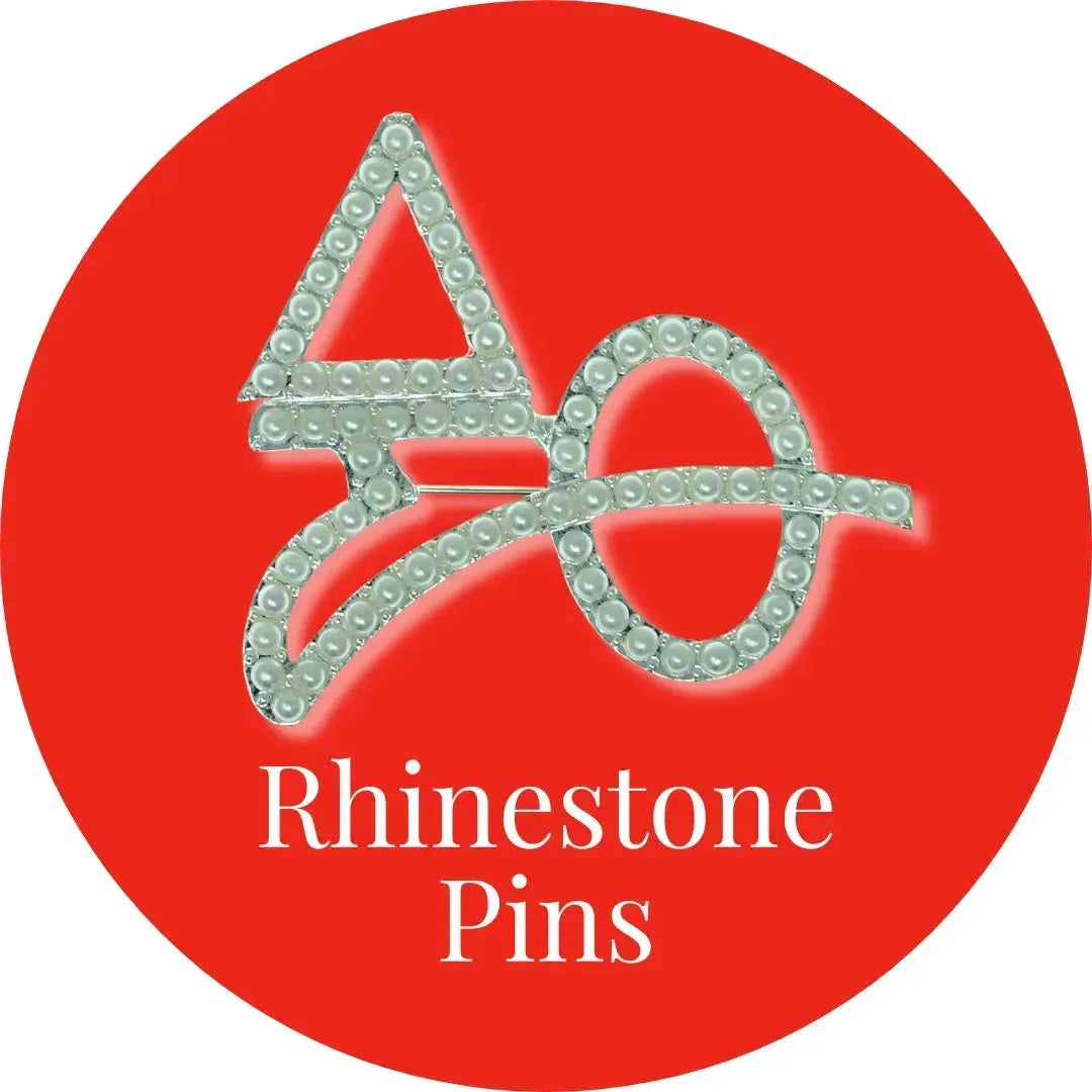 Delta Sigma Theta Rhinestone Pins | Classic Delta Sigma Theta Gifts