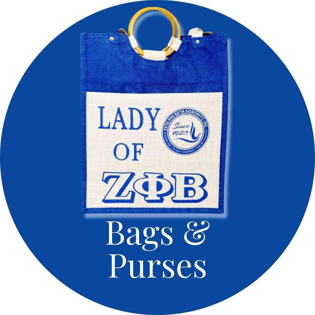 Zeta Phi Beta Bags & Purses | Greekwear by Betty's Promos Plus