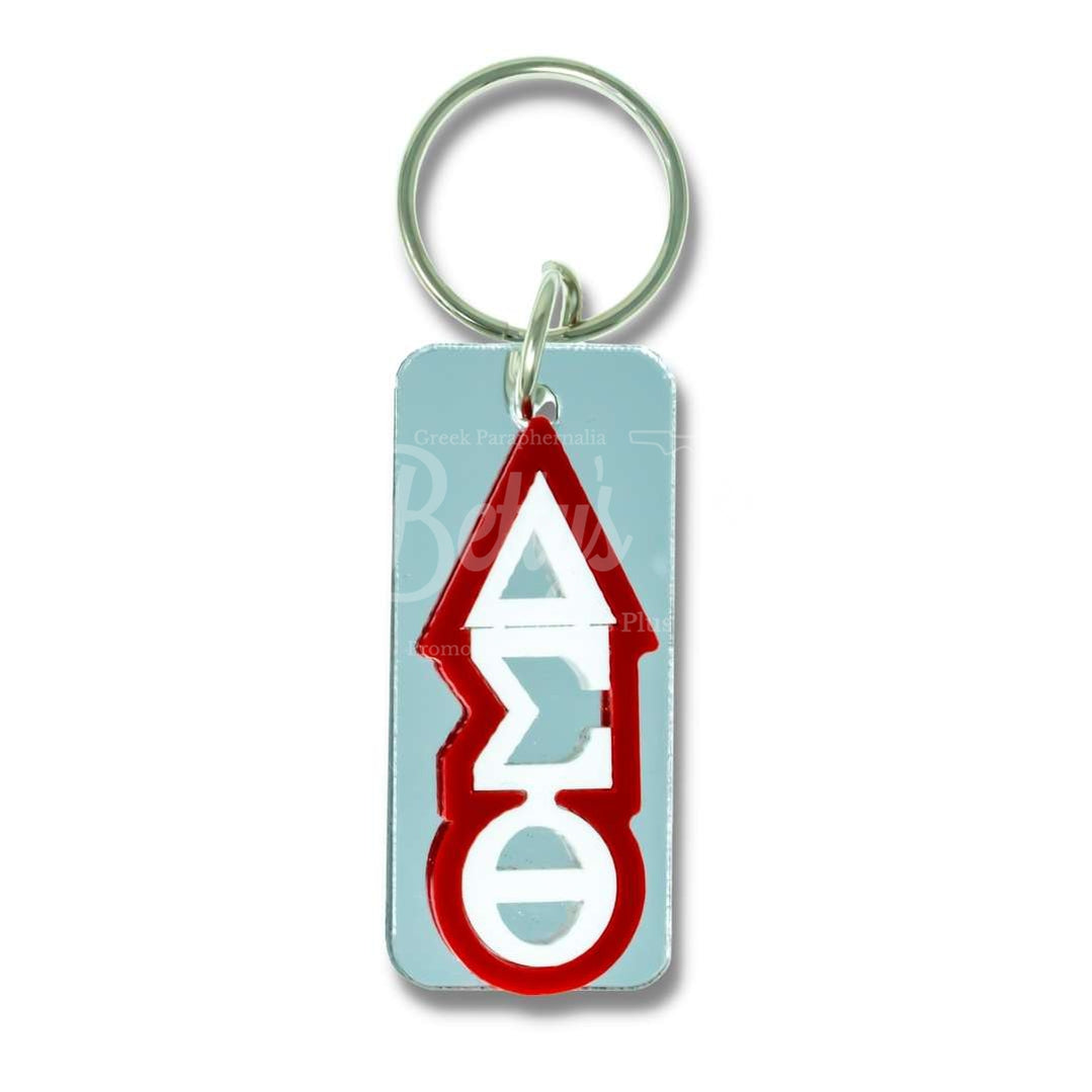 Delta Sigma Theta ΔΣΘ Vertical Block Acrylic Keychain – Betty's Promos ...